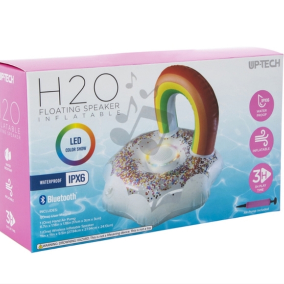 uptech | Other | H2o Led Water Resistant Floating Bluetooth Speaker | Poshmark